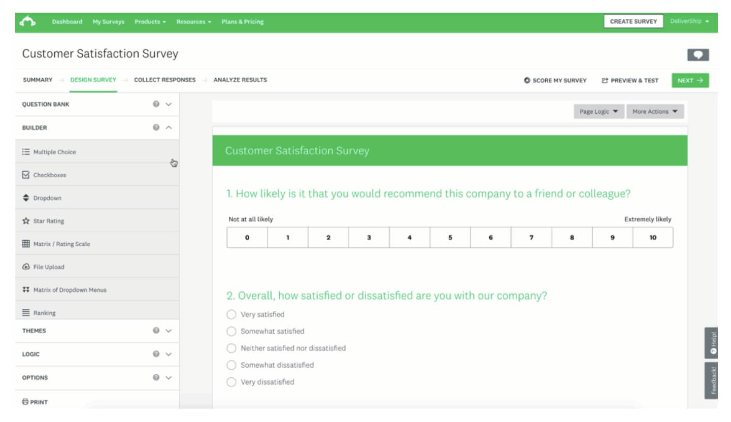 SurveyMonkey Example Popticles